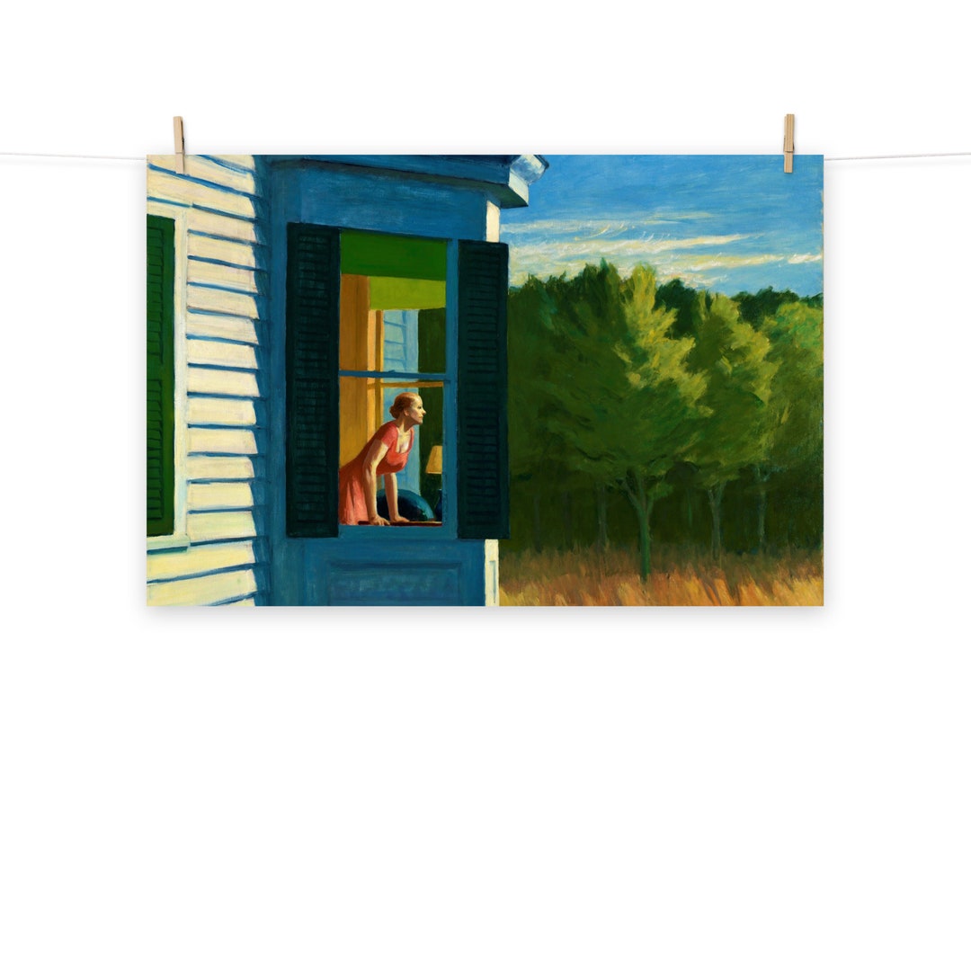 Cape Cod Morning by Edward Hopper Matte Poster - Etsy