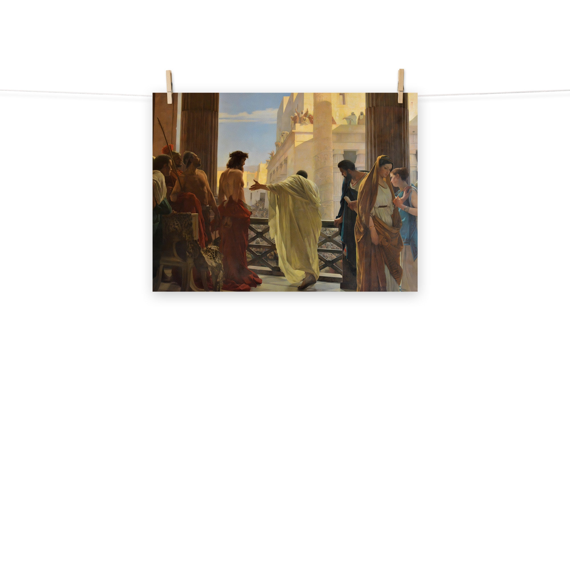 Ecce Homo by Antonio Ciseri Matte Poster - Etsy