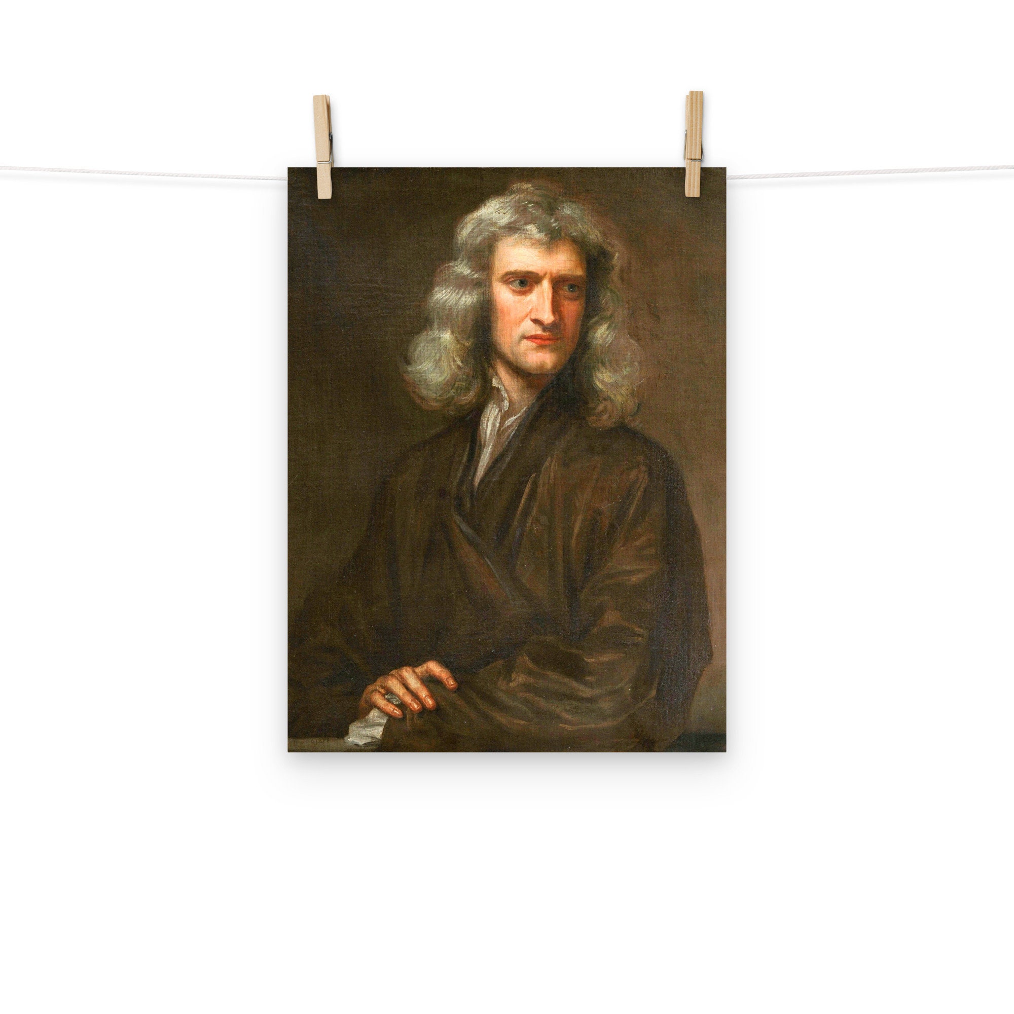 Sir Isaac Newton Matte Poster - Etsy