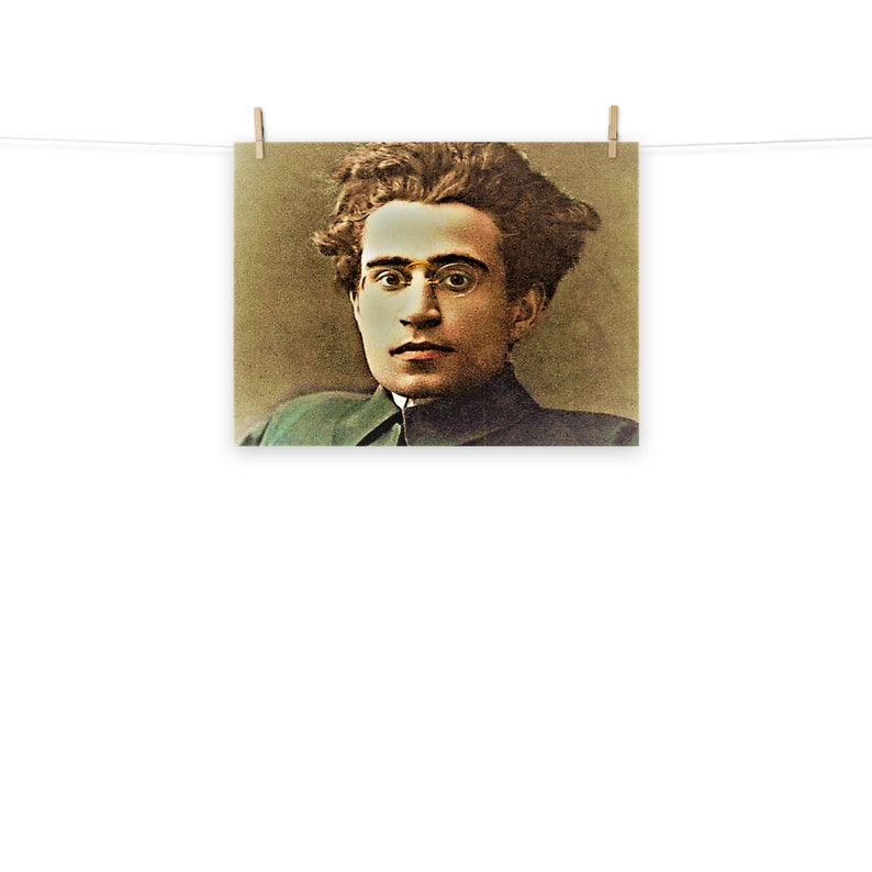 Antonio Gramsci Matte Poster - Etsy