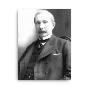 John D. Rockefeller Canvas - Etsy
