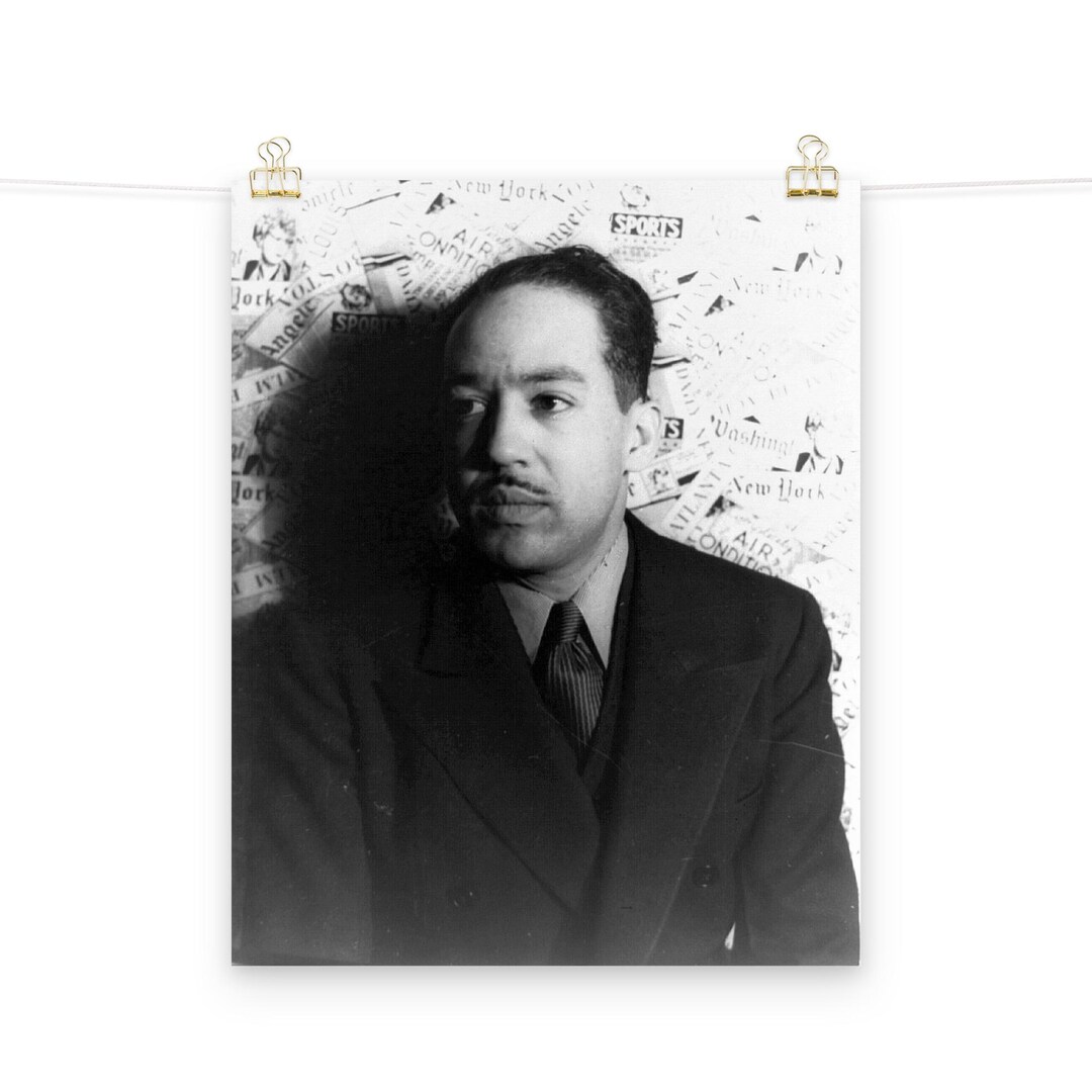 Langston Hughes Matte Poster - Etsy