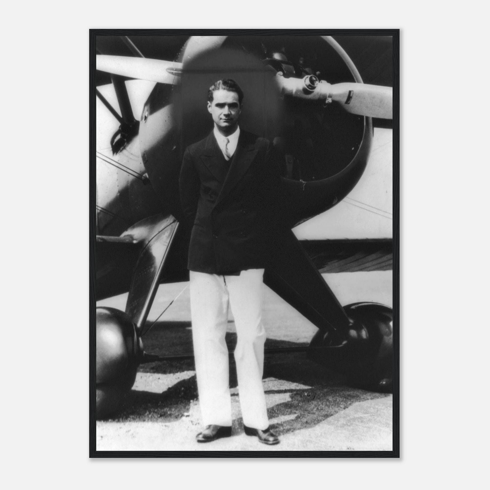 Howard Hughes Framed Poster - Etsy