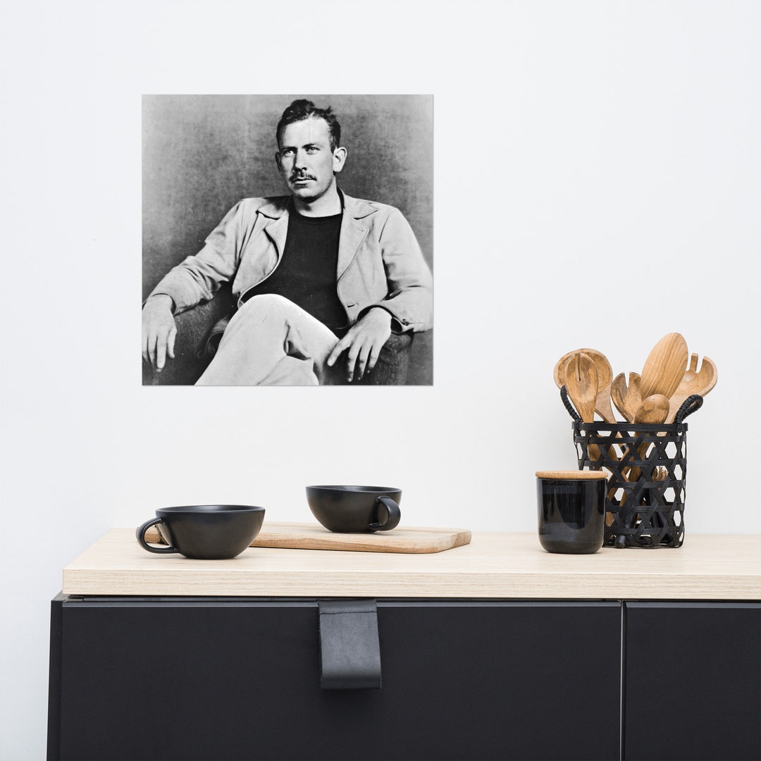 John Steinbeck Matte Poster - Etsy
