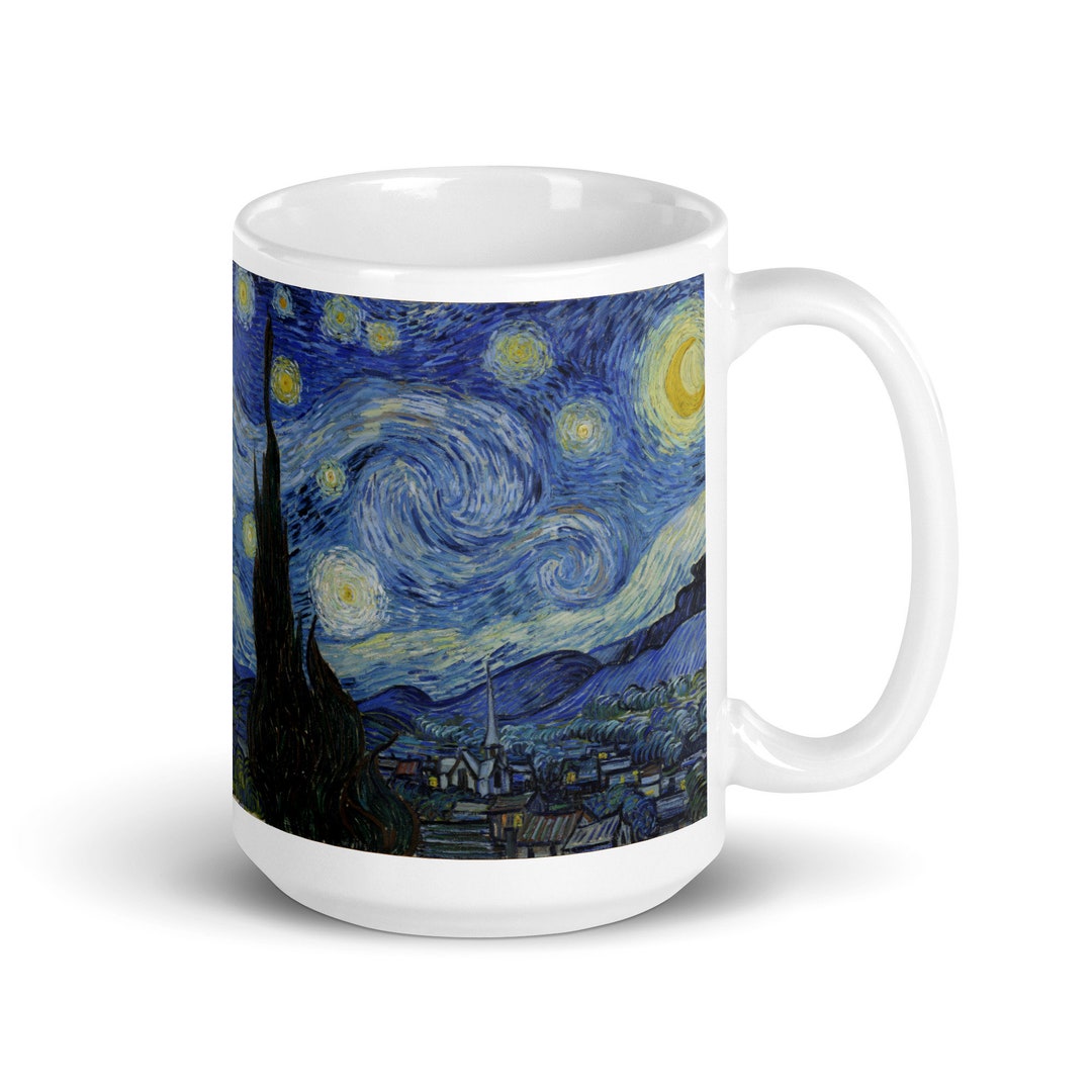 The Starry Night by Vincent Van Gogh Mug - Etsy
