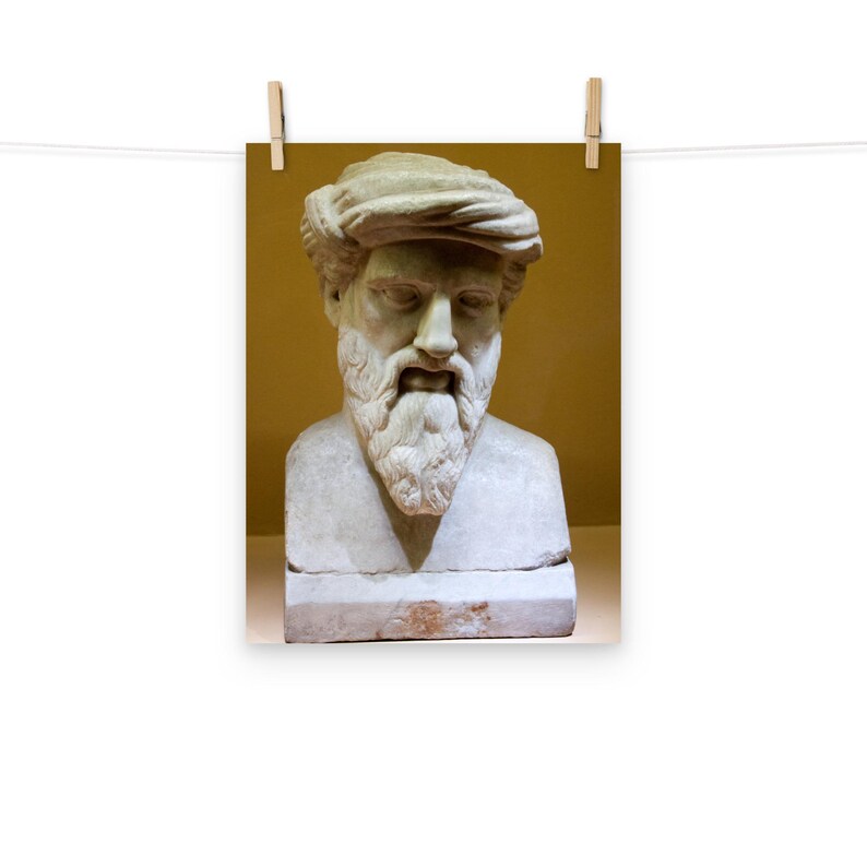 Pythagoras Matte Poster - Etsy