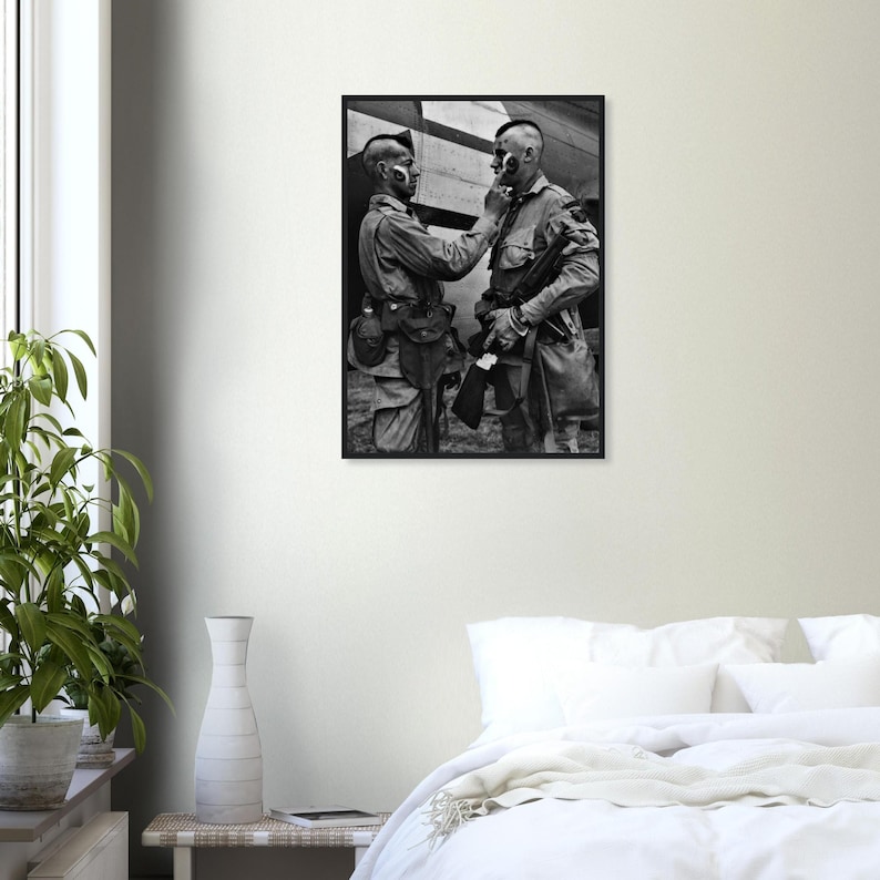 101st Airborne Mohawk Haircut Paratroopers (filthy 13) Framed Poster - Etsy