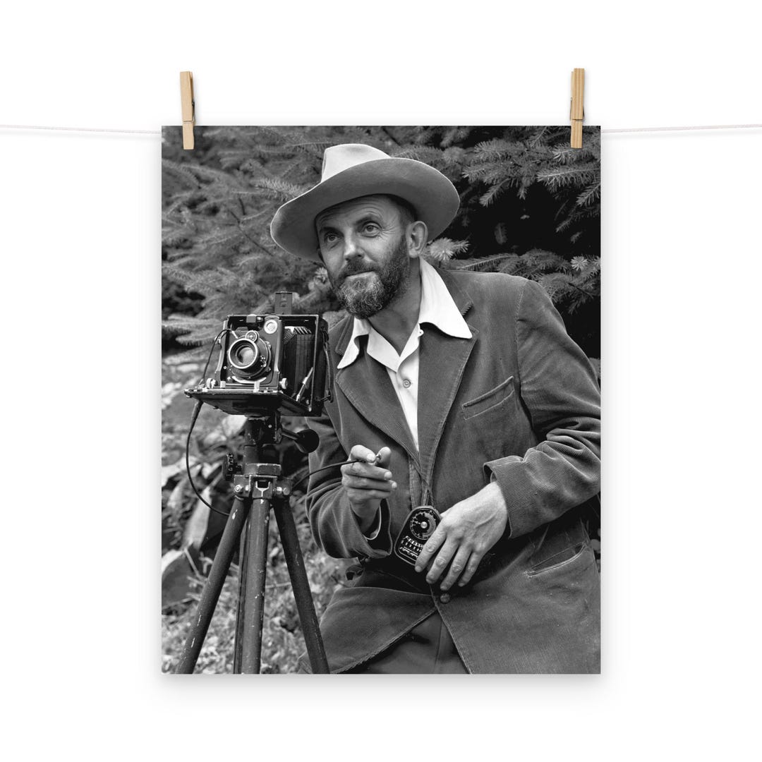 Ansel Adams Matte Poster - Etsy
