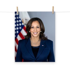 Kamala Harris Official Portrait Matte Poster - Etsy