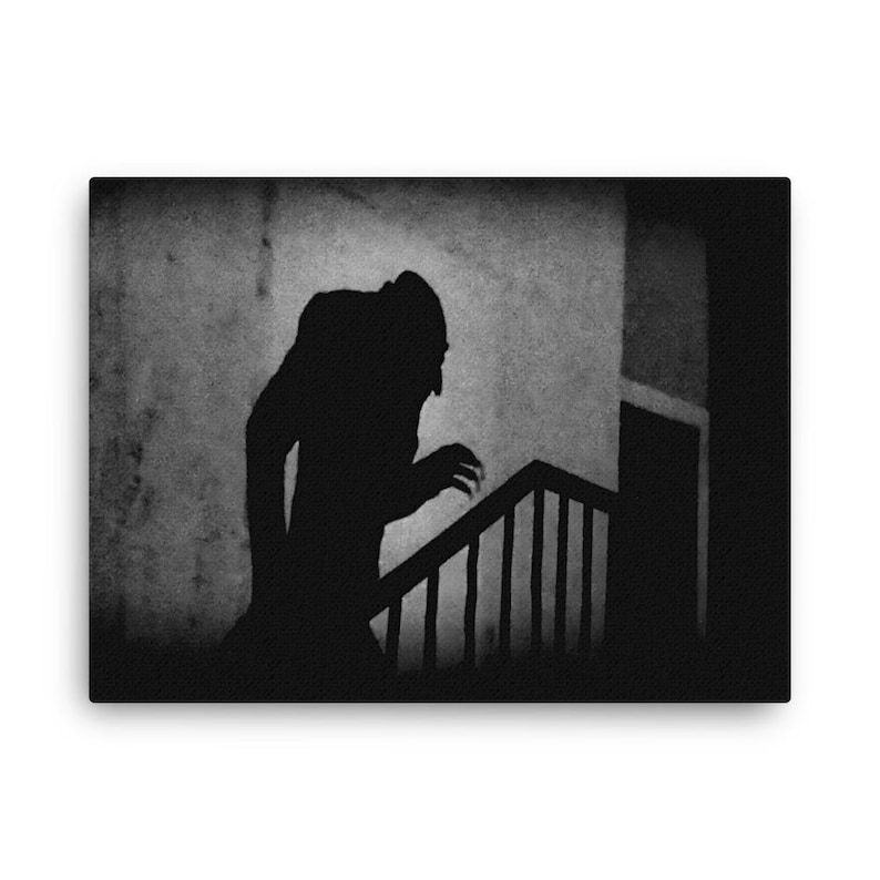 Nosferatu's Shadow Canvas - Etsy