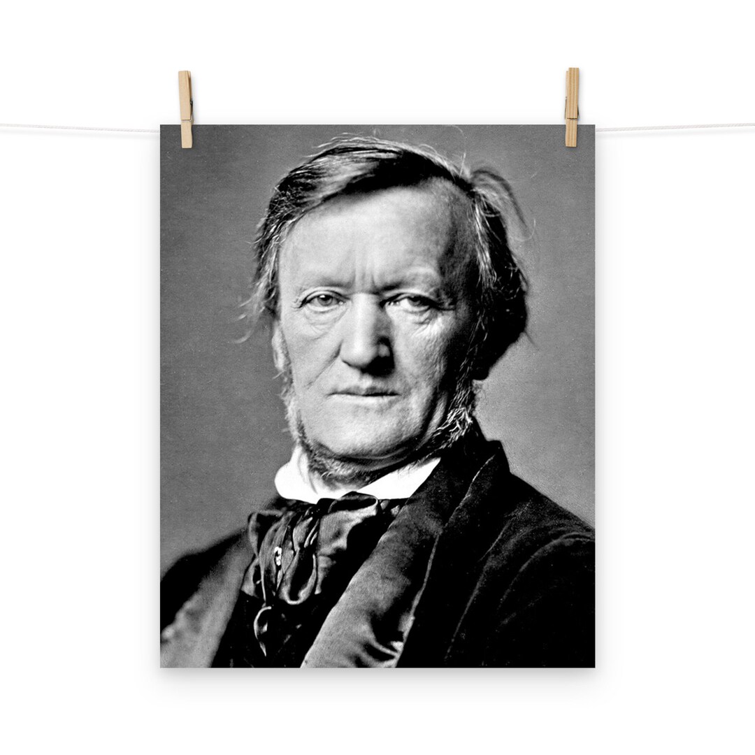 Richard Wagner Matte Poster - Etsy