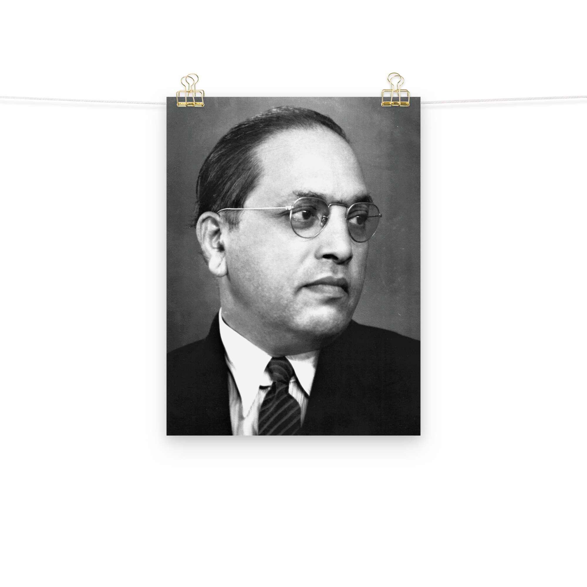 B. R. Ambedkar Matte Poster - Etsy