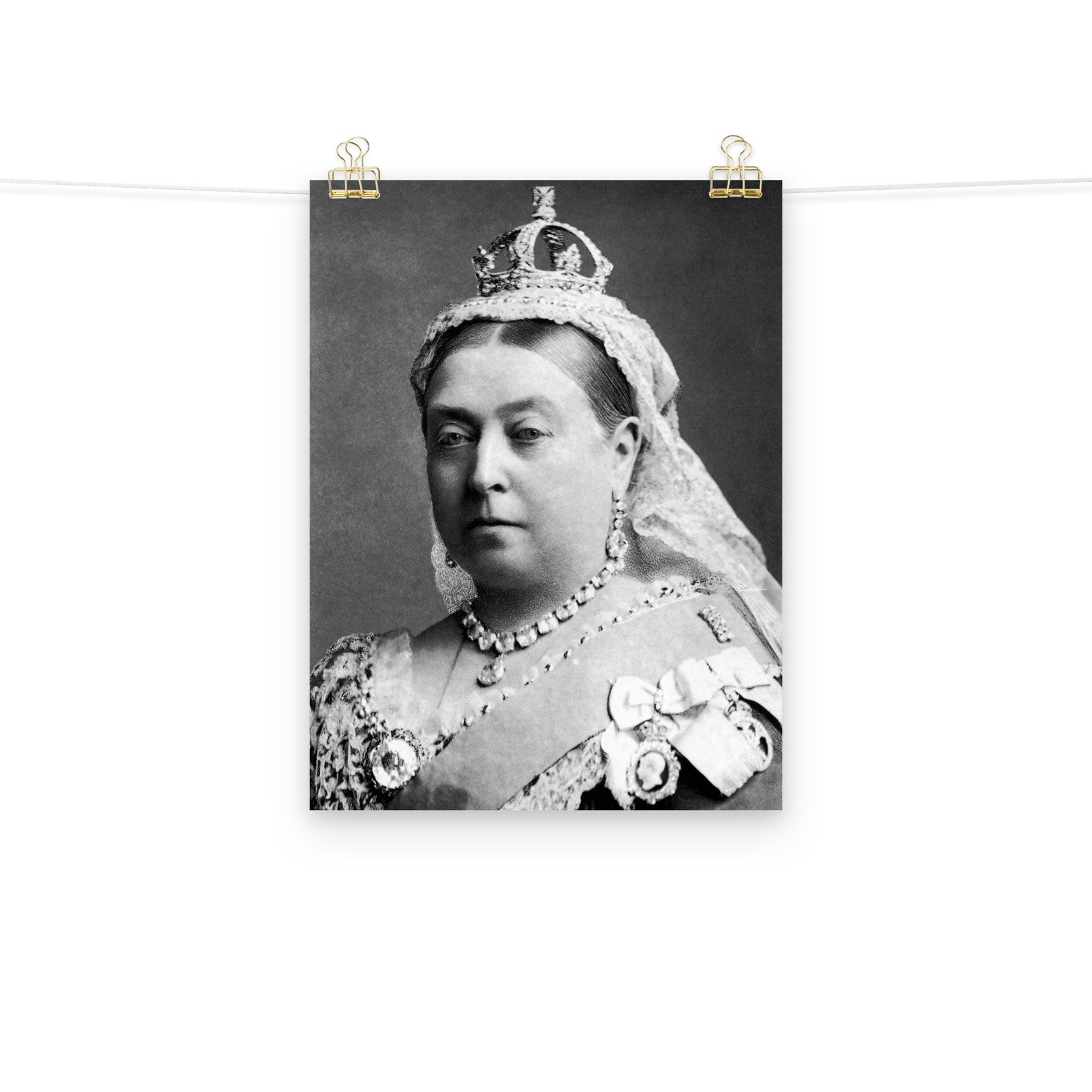 Queen Victoria Matte Poster - Etsy