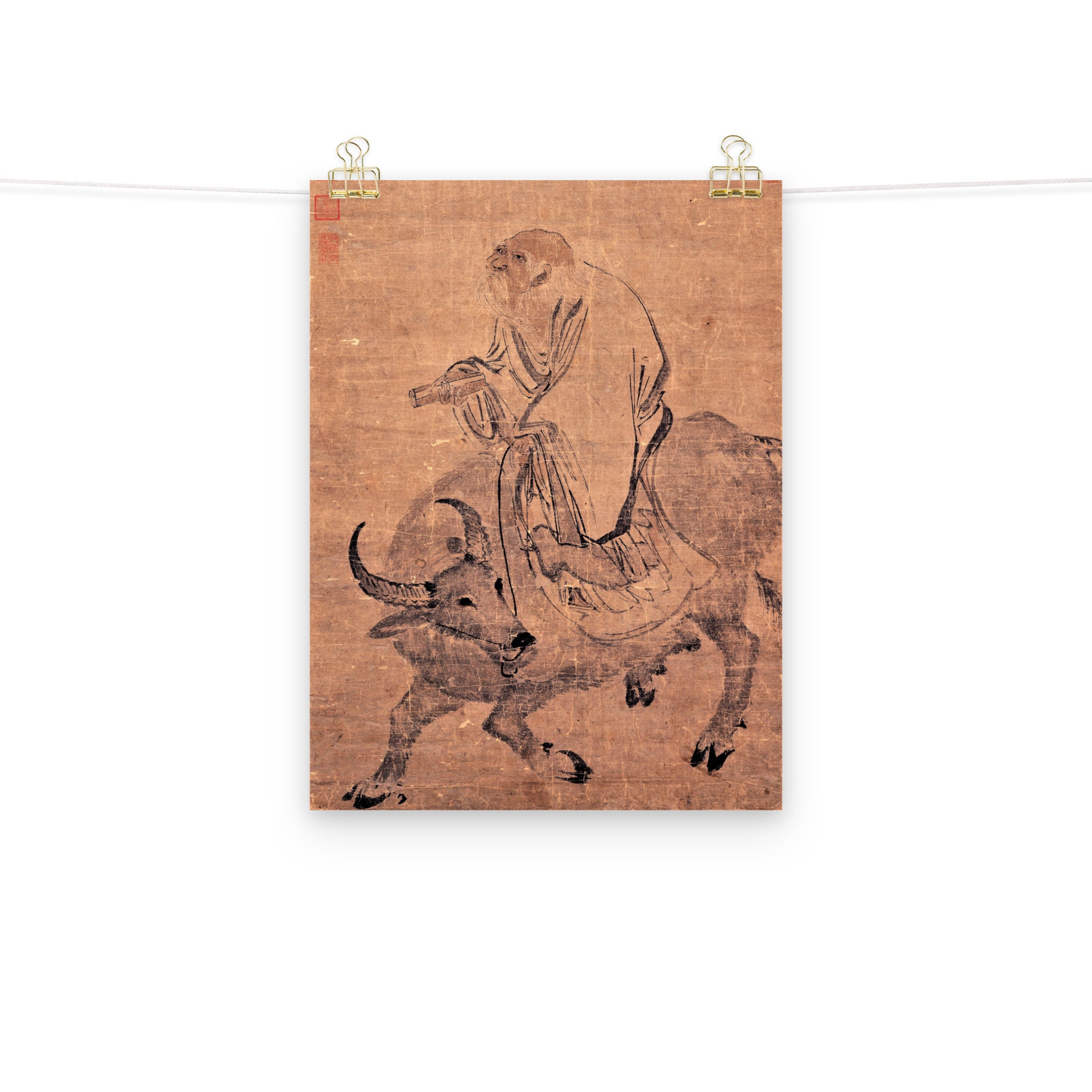 Lao Tzu, Taoist Art Matte Poster - Etsy