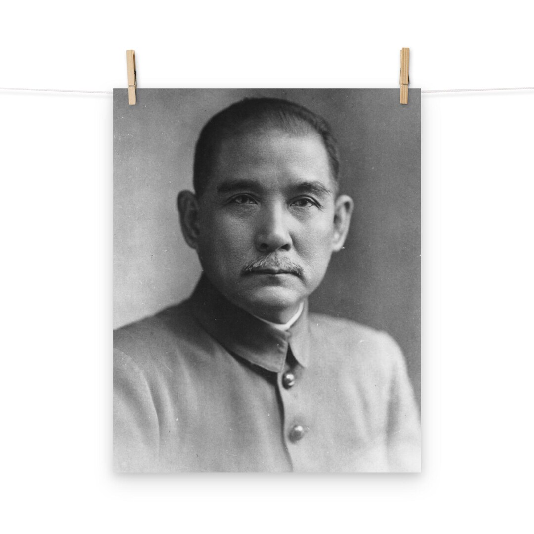 Sun Yat-sen Matte Poster - Etsy