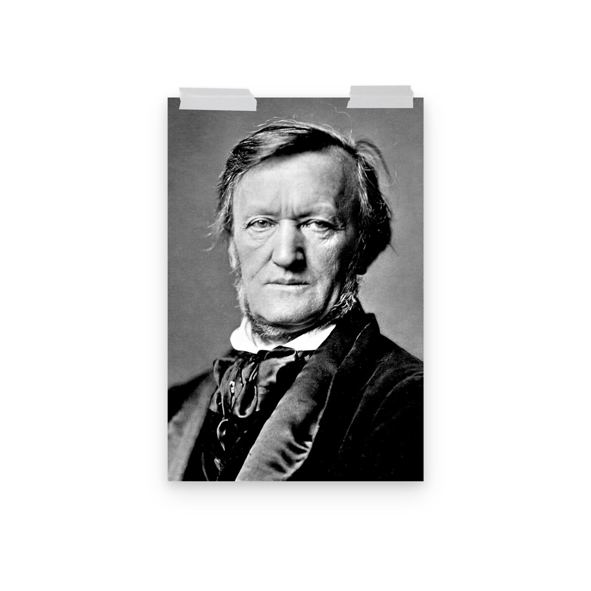 Richard Wagner Matte Poster - Etsy