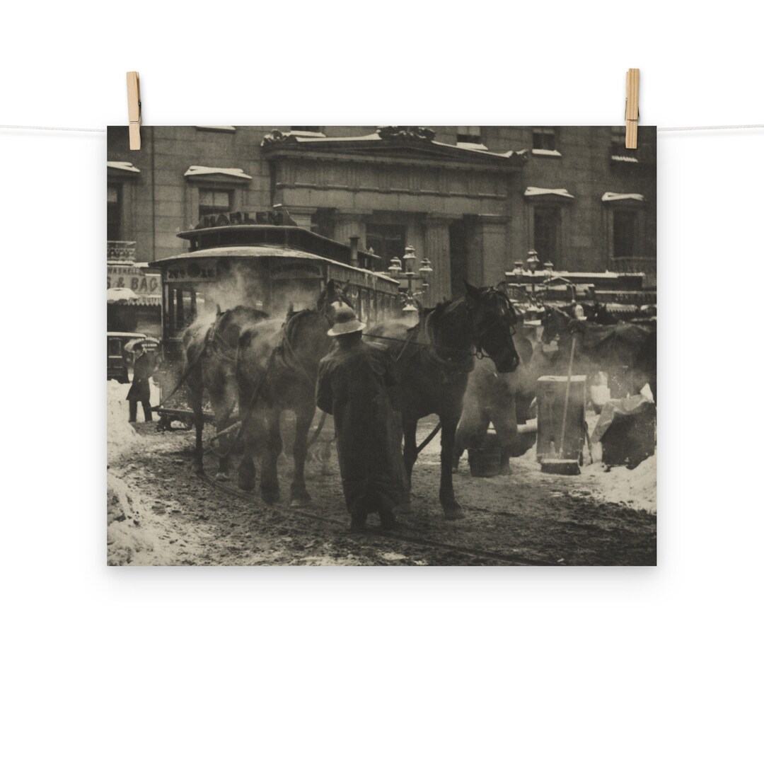 The Terminal by Alfred Stieglitz Matte Poster - Etsy