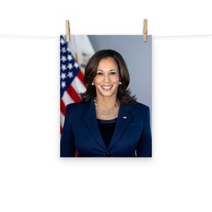 Kamala Harris Official Portrait Matte Poster - Etsy