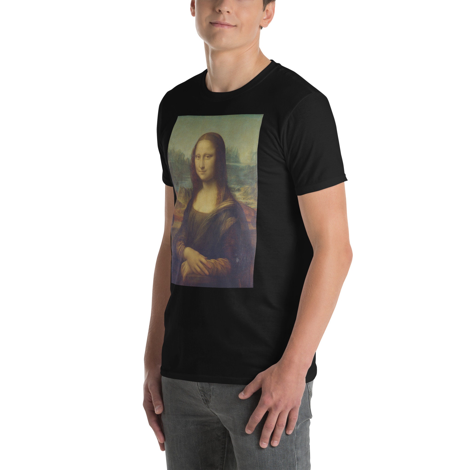 Mona Lisa by Leonardo Da Vinci Tshirt - Etsy