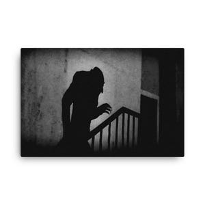 Nosferatu's Shadow Canvas - Etsy