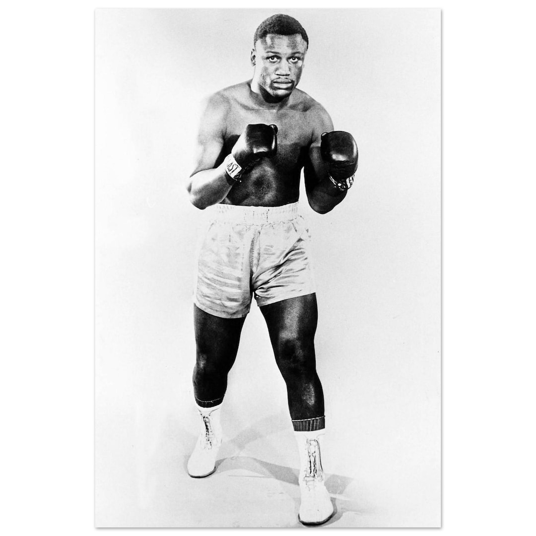 Joe Frazier Matte Poster - Etsy