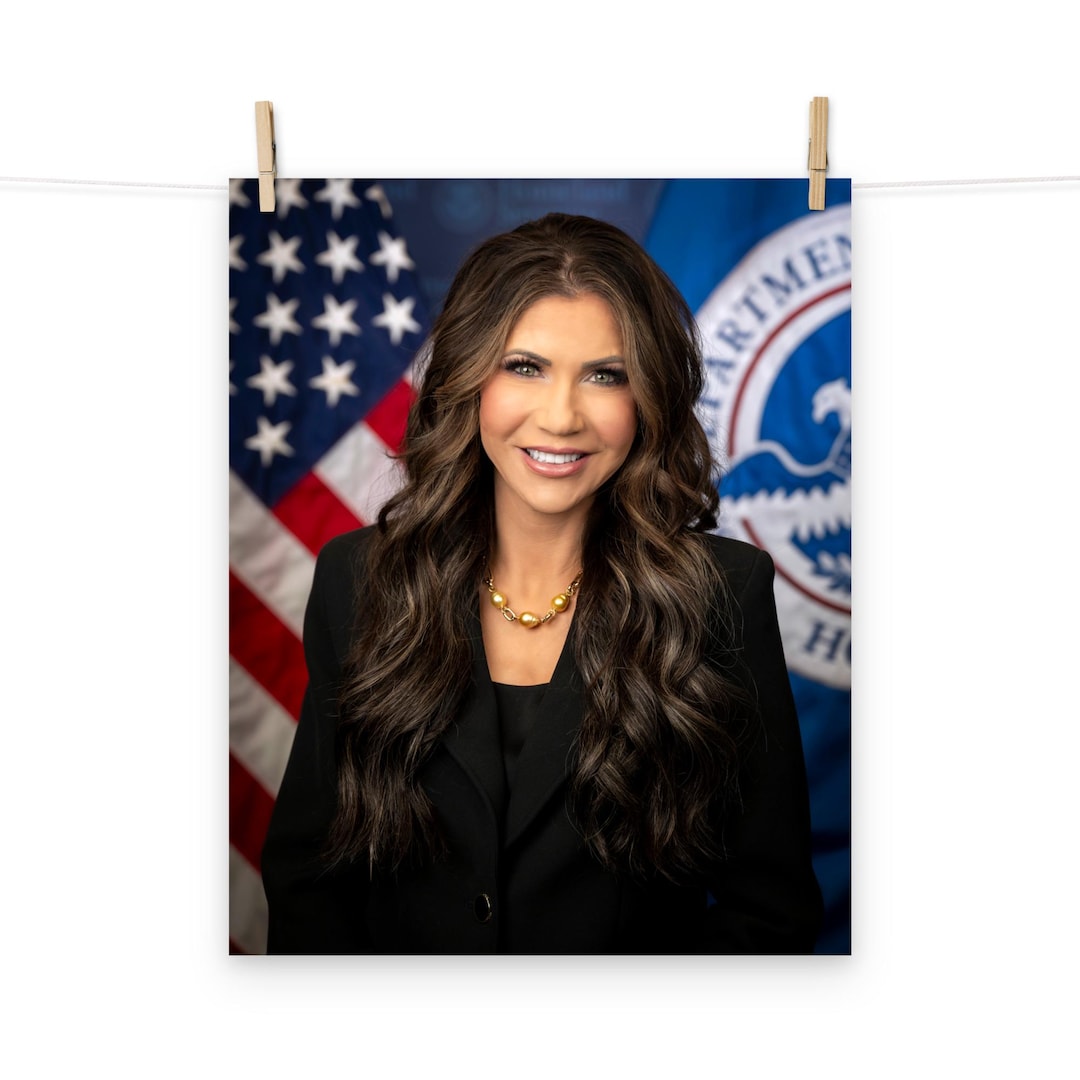 Kristi Noem Official Portrait Matte Poster - Etsy