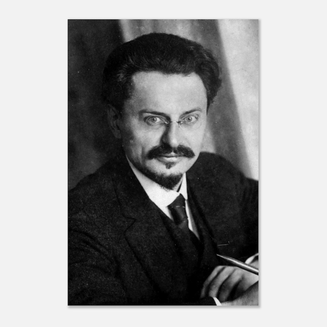 Leon Trotsky 1918 Matte Poster - Etsy