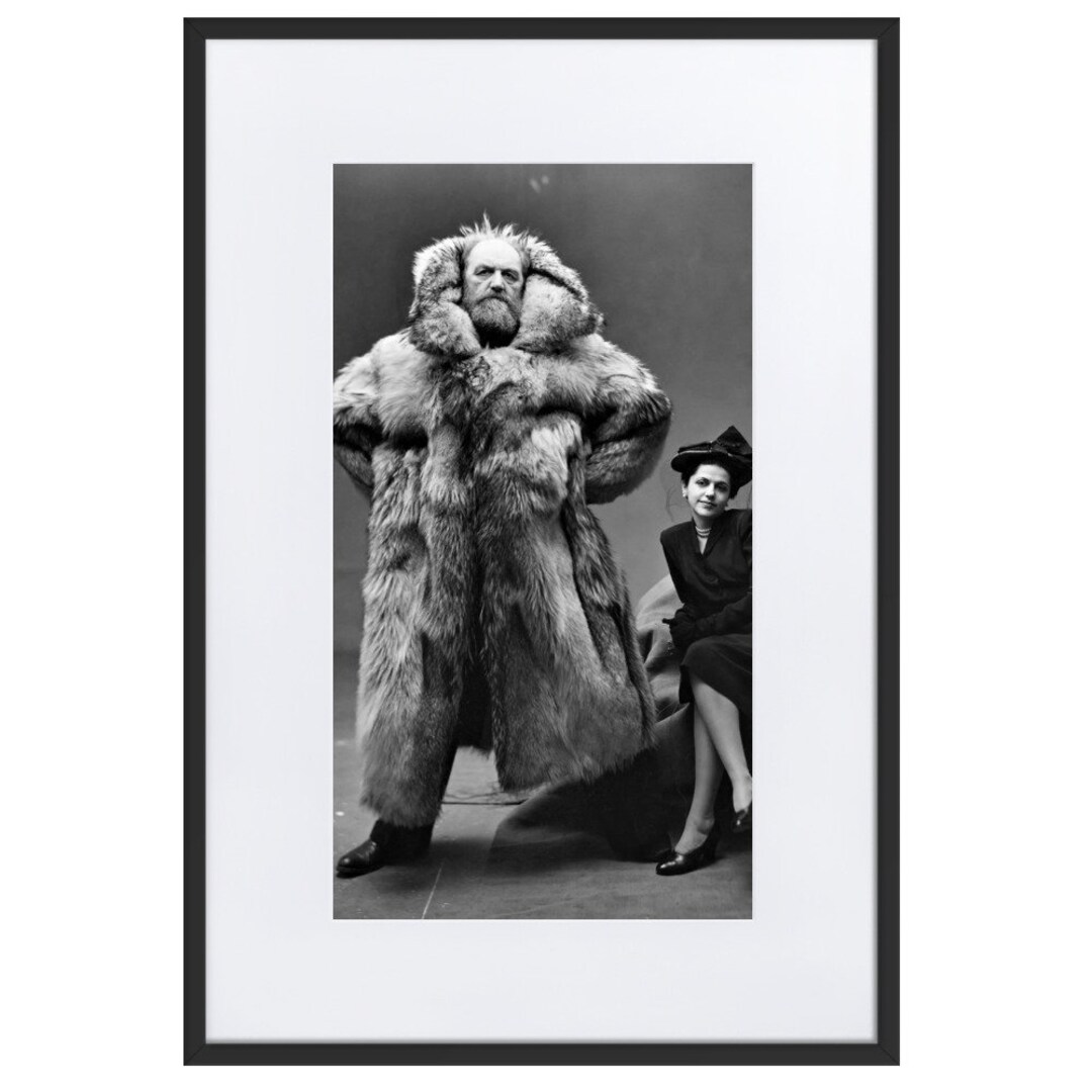Peter Freuchen Framed Poster With Mat - Etsy