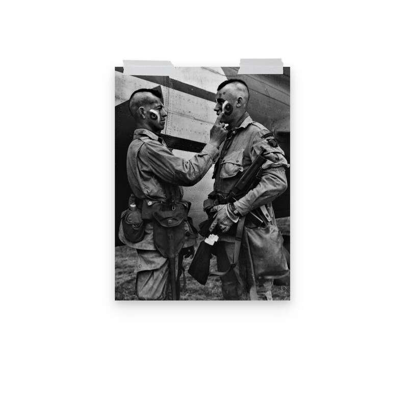 101st Airborne Mohawk Haircut Paratroopers (filthy 13) Matte Poster - Etsy