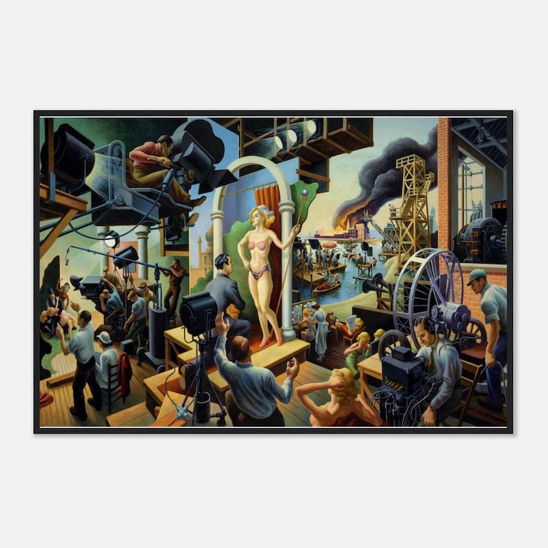 Thomas Benton Posters - Etsy