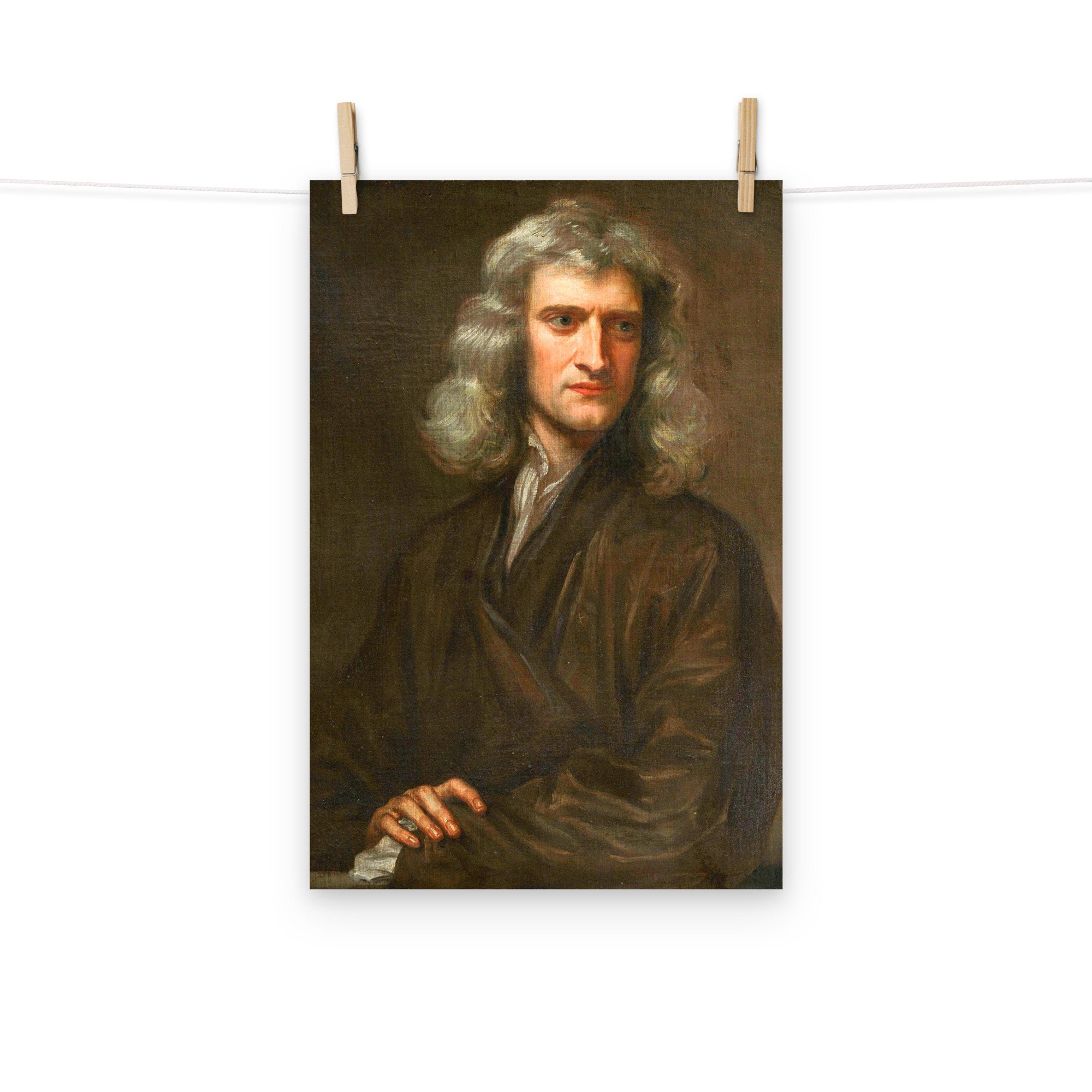 Sir Isaac Newton Matte Poster - Etsy