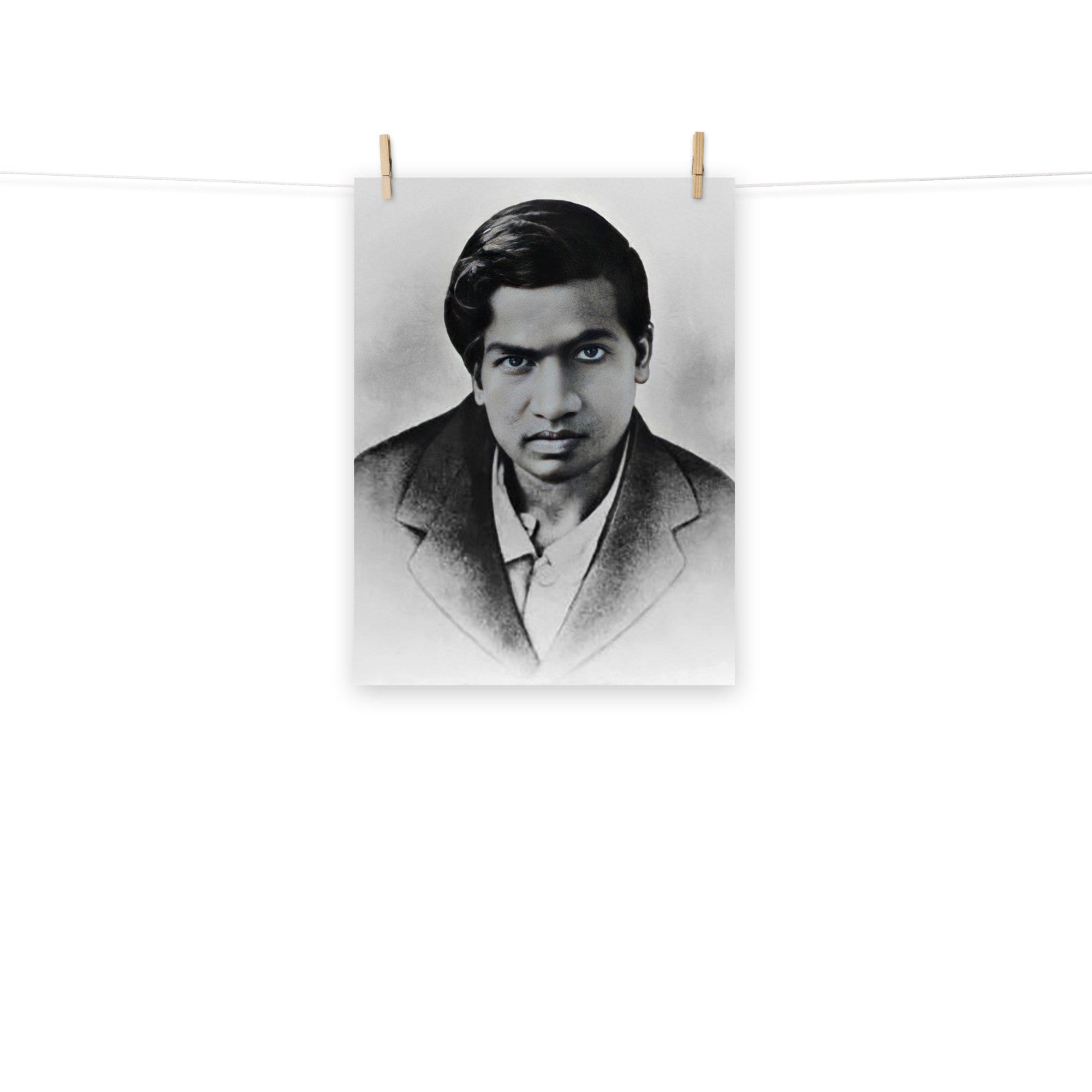 Srinivasa Ramanujan Matte Poster - Etsy