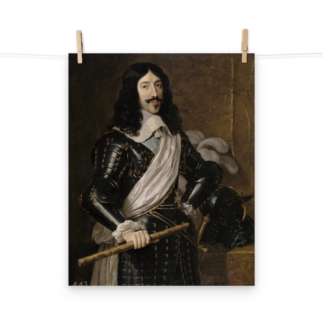 Louis XIII of France Matte Poster - Etsy