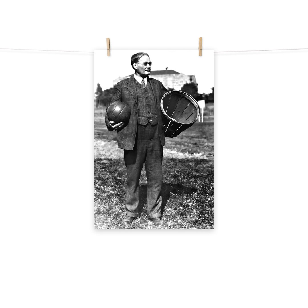 James Naismith Matte Poster - Etsy