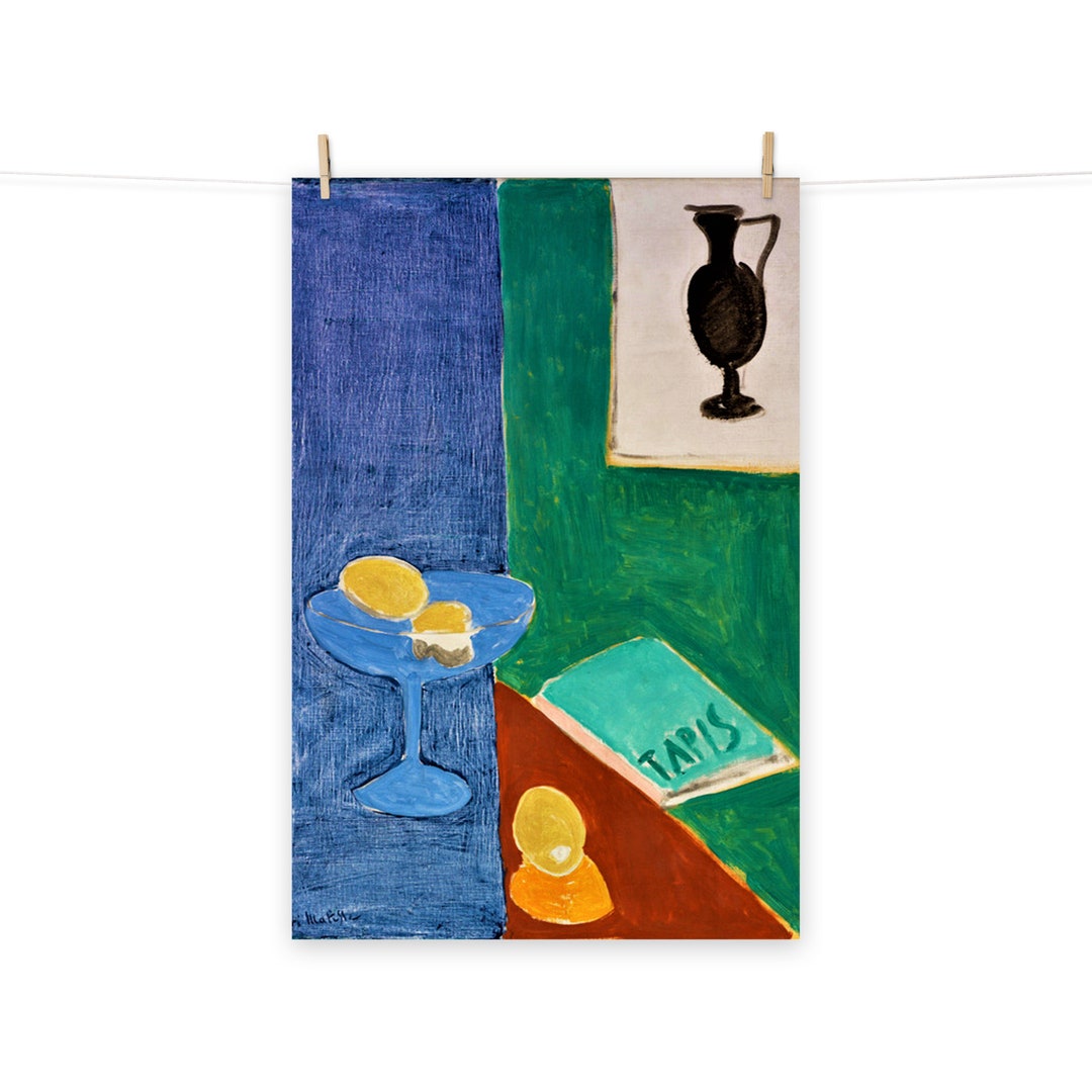 Still Life With Lemons by Henri Matisse Matte Poster - Etsy