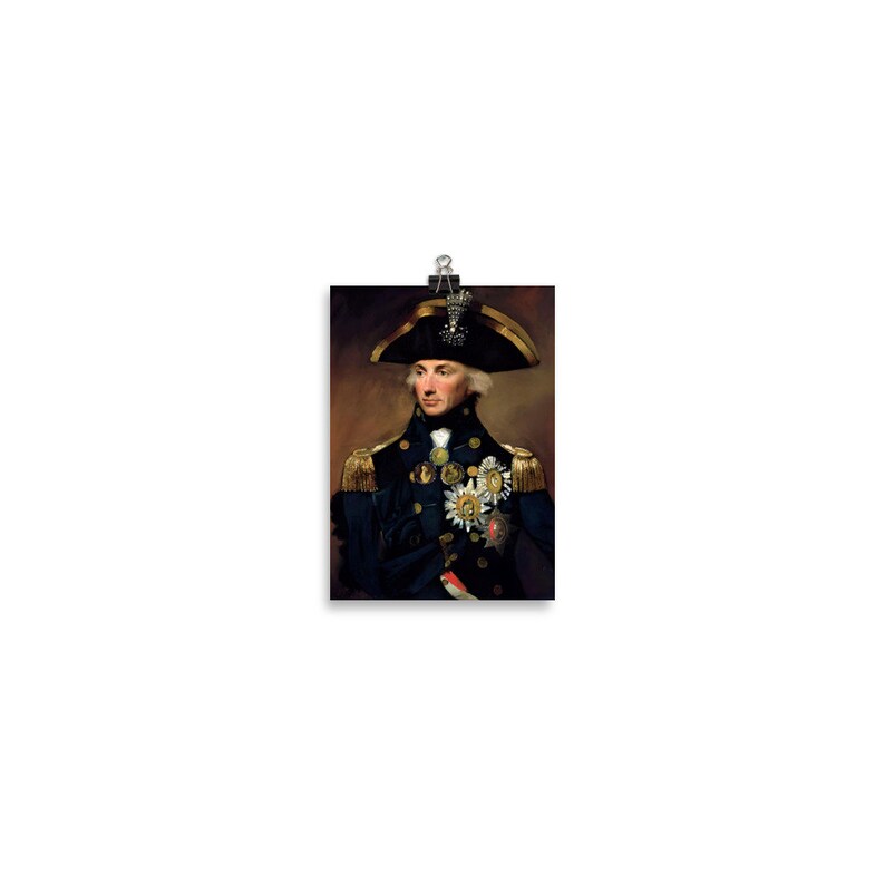Horatio Nelson Admiral Lord Nelson Matte Poster - Etsy