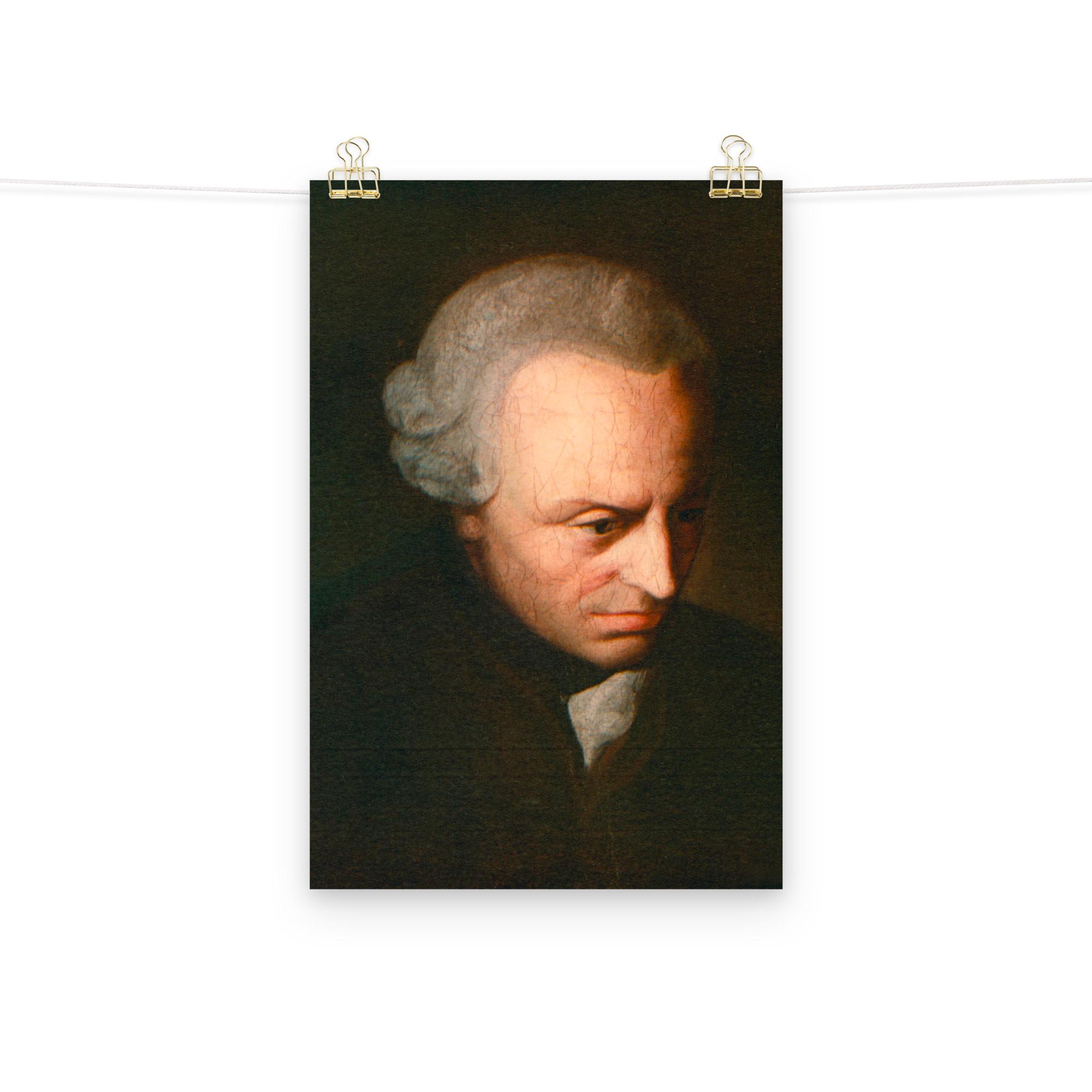 Immanuel Kant Matte Poster - Etsy