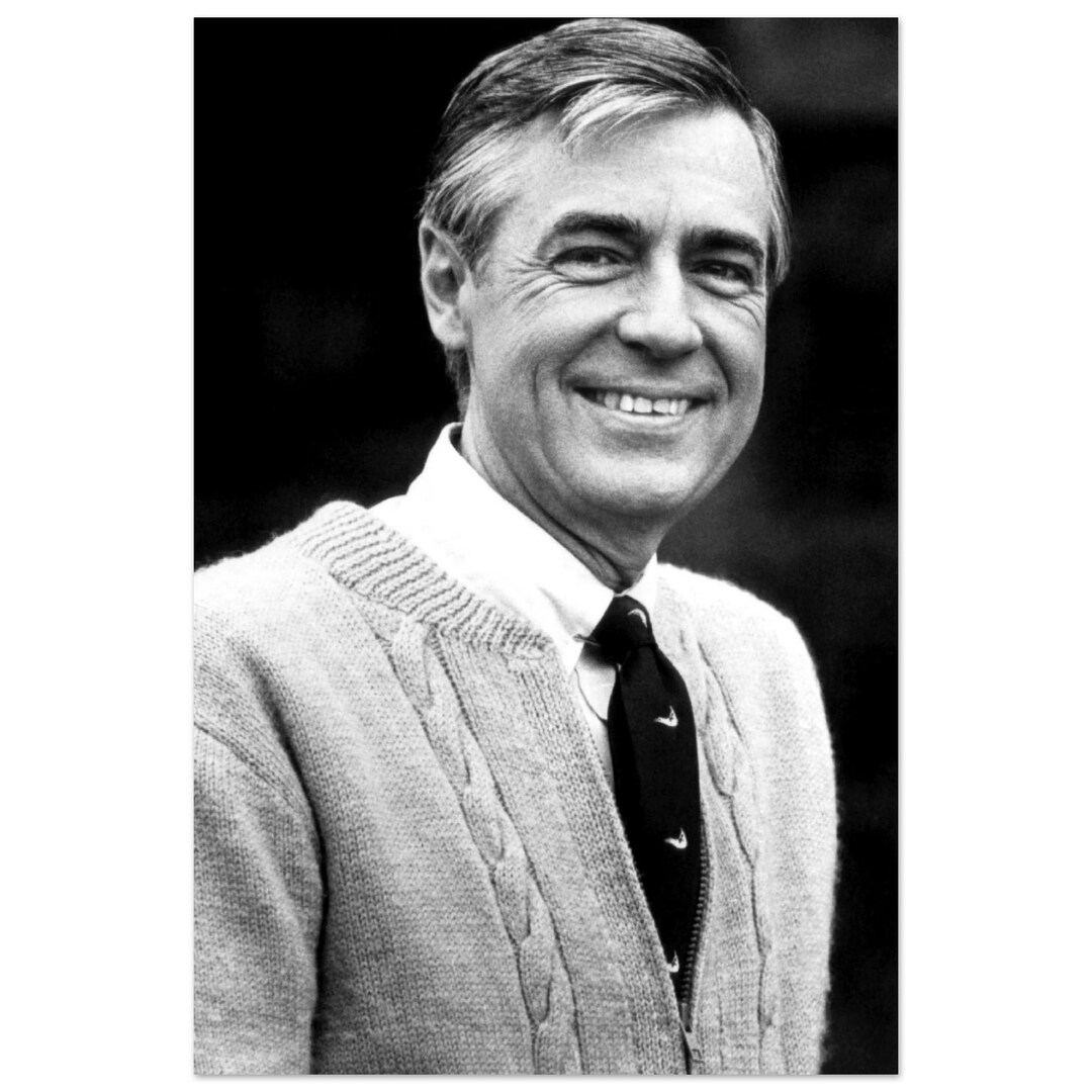 Fred Rogers Matte Poster - Etsy