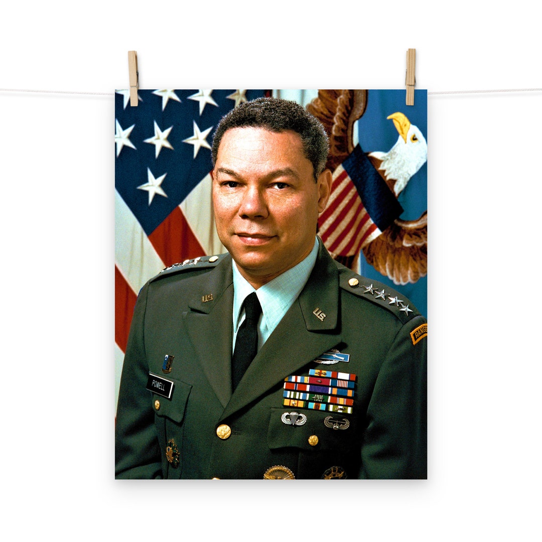 General Colin Powell Matte Poster - Etsy