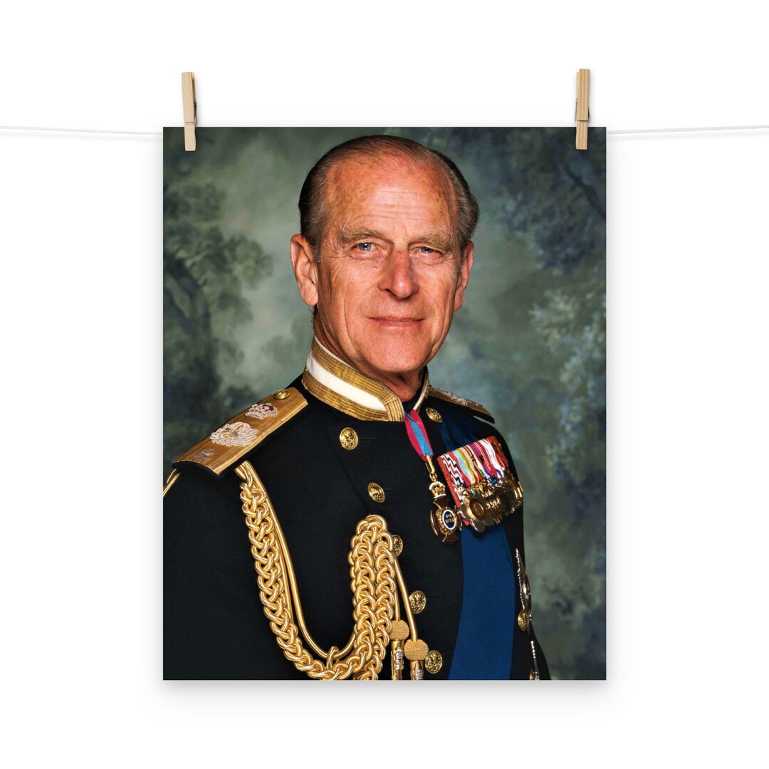 Prince Philip, Duke of Edinburgh Matte Poster - Etsy