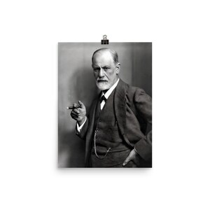 Sigmund Freud Matte Poster - Etsy