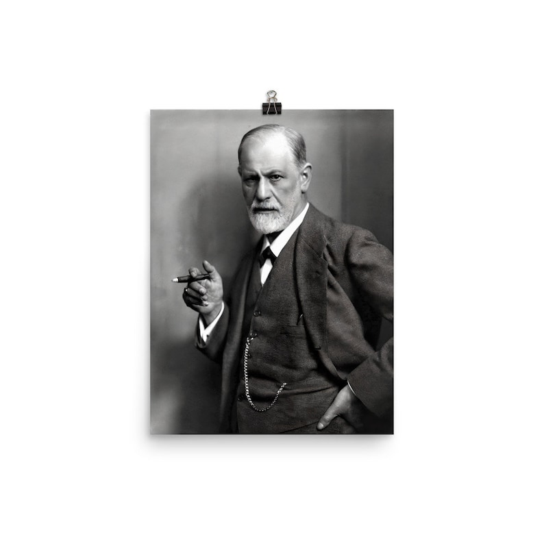 Sigmund Freud Matte Poster - Etsy