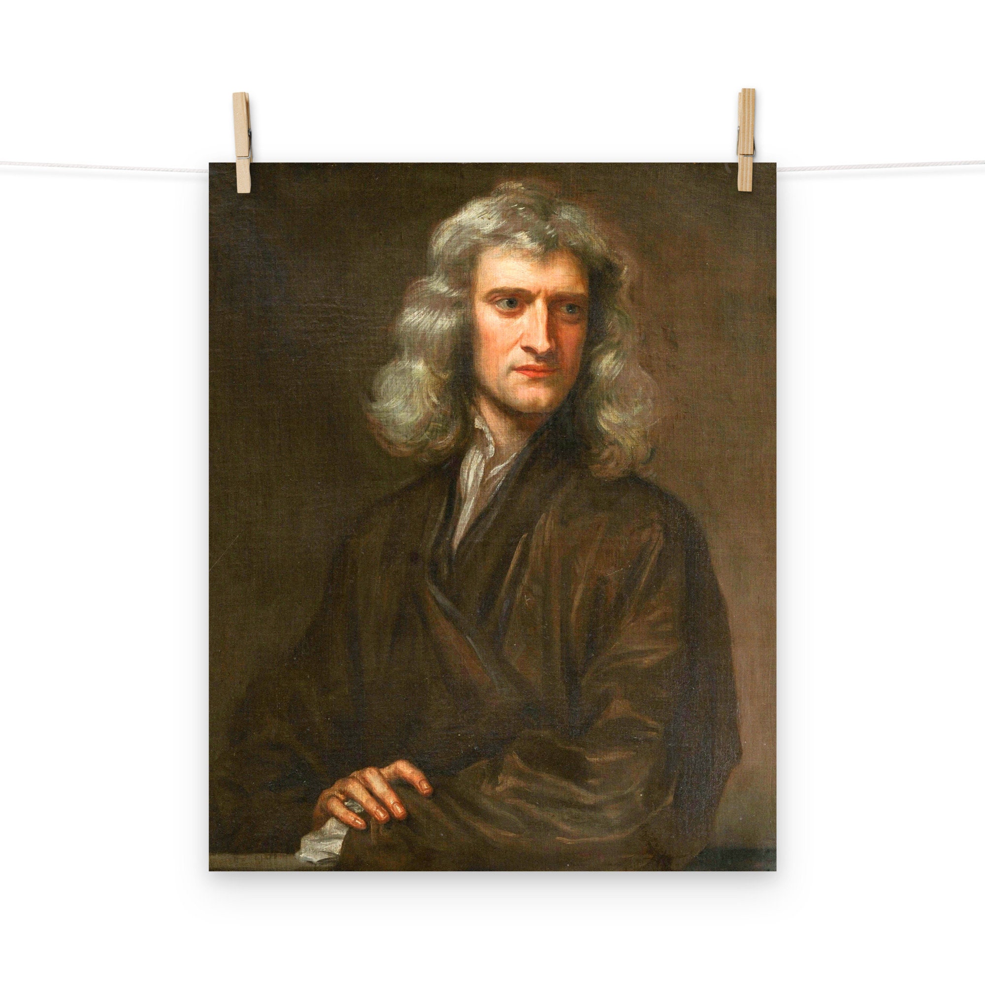 Sir Isaac Newton Matte Poster - Etsy