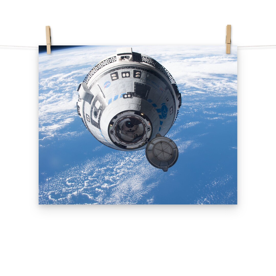 Boeing Starliner Matte Poster - Etsy