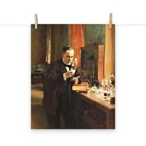 Louis Pasteur Matte Poster - Etsy