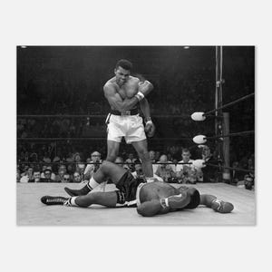 Muhammad Ali Knocks Out Sonny Liston Matte Poster - Etsy