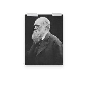 Charles Darwin Matte Poster - Etsy