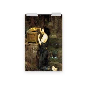 Pandora's Box by John William Waterhouse Matte Poster - Etsy
