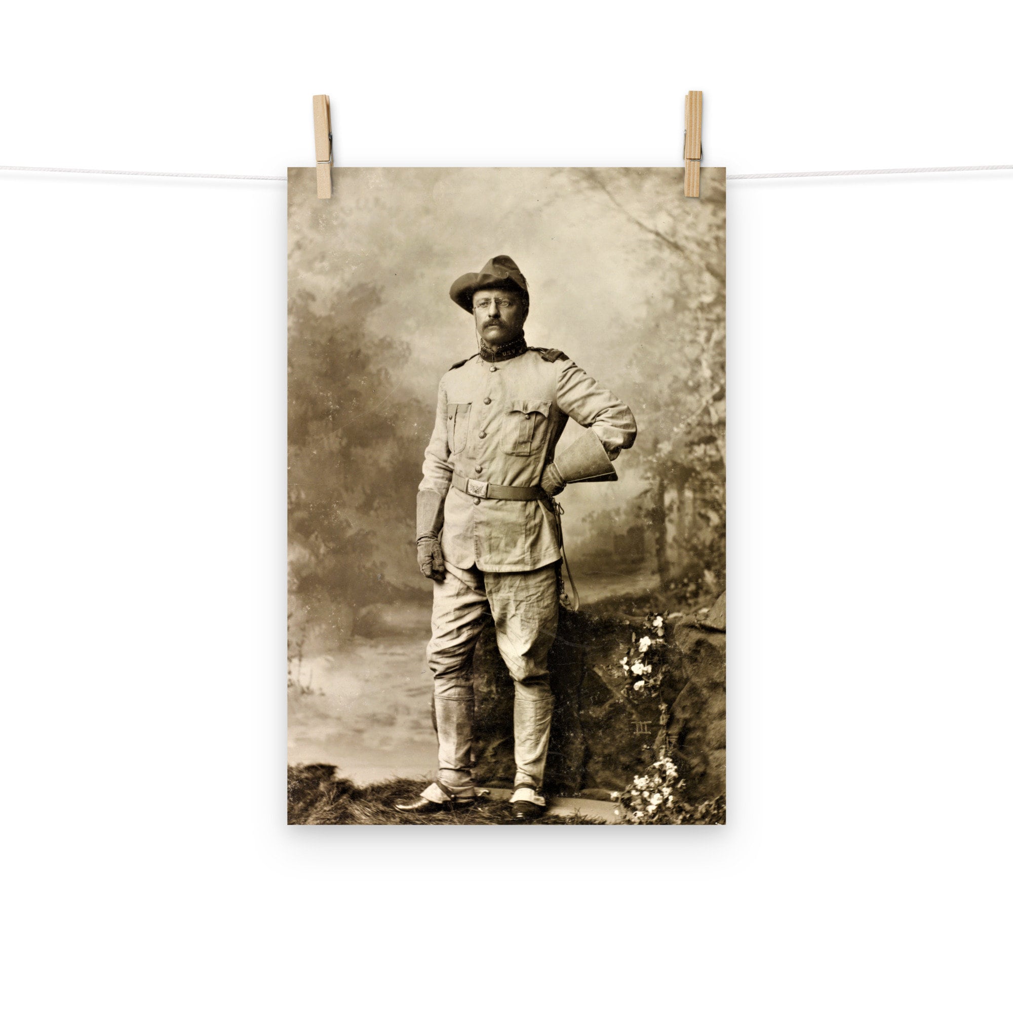 Colonel Theodore Roosevelt Matte Poster - Etsy