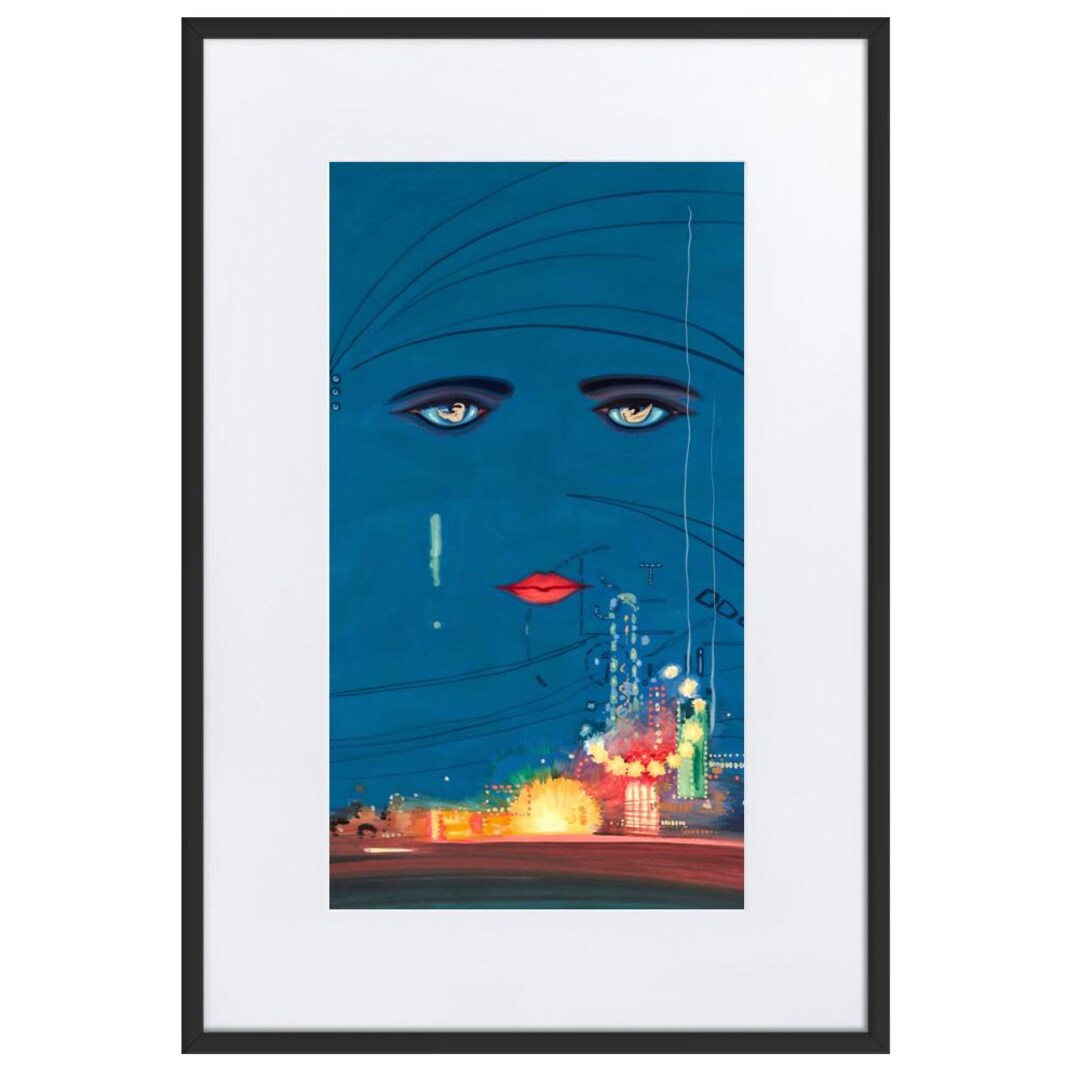 Celestial Eyes by Francis Cugat Framed Poster With Mat - Etsy